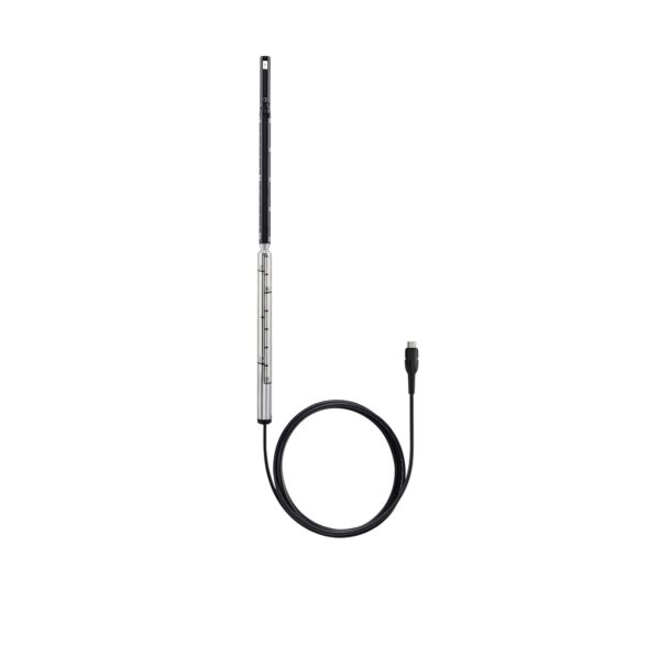 Hot wire probe including temperature sensor | Thermal | Anemometer ...